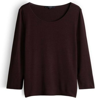 someday 3/4-Arm-Shirt Kirosa soft aus Viskosemix mit weichem Griff Cleanes Basic mit angenehmem Tragegef&uuml;hl