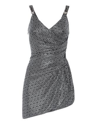 Philipp Plein Abendkleid Monogram