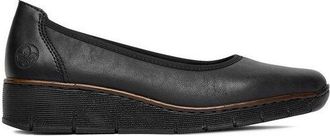 Rieker Halbschuhe 53755-00 Schwarz