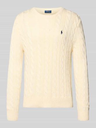 Polo Ralph Lauren Strickpullover mit Label-Stitching