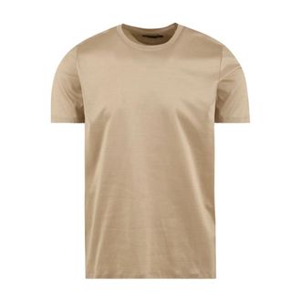Moorer Mike T-Shirt - - Tops - Herren - Beige - L