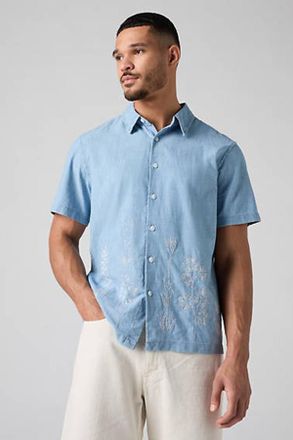 Levi's Luru Boxy Short Sleeve Shirt - Herren - Blau / Blau