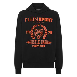 Plein Sport Hoodie Sweatshirt - - Sport - Herren - Schwarzk - L