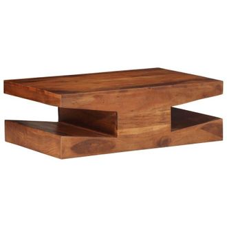 vidaXL Table basse 90x60x30 cm bois massif dacacia vidaXL