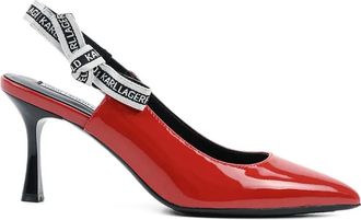 Karl Lagerfeld escarpins Sienna - Rouge