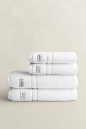 GANT Wohnaccessoires Premium Handt&uuml;cher im 4er-Pack (50X70+70X140) Wei&szlig;