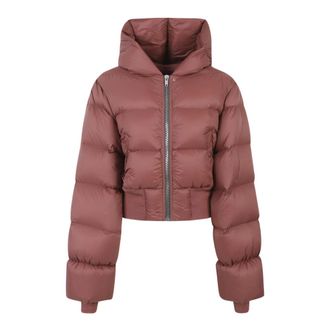 Rick Owens Hooded Jkt - - Jackets - Damen - Rosa - M