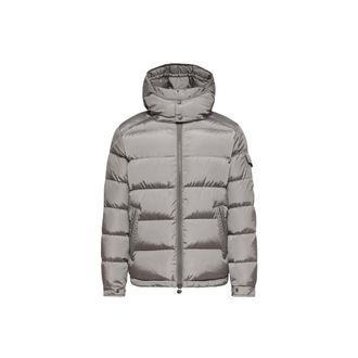 Moncler Moncler Doudoune Courte Maya Matte, Homme, Gris, Taille: 0