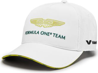 Aston Martin F1 Team Kappe 2024 - Unisex - Wei&szlig; - Einheitsgr&ouml;&szlig;e