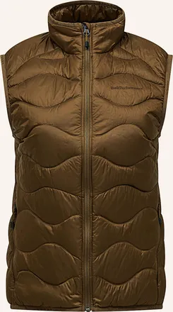 Peak Performance W Helium Down Vest Steppweste gruen