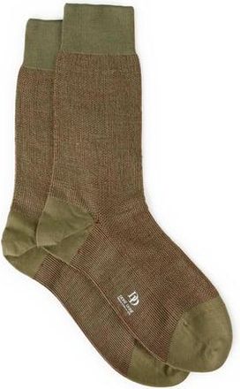 Doré Doré Chaussettes imprimées en laine