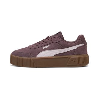 Puma Sneakers en daim Carina Mia Femme, Chaussures, Marron, 35.5