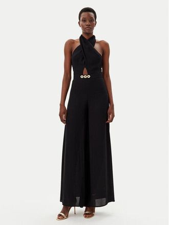 Simona Corsellini Jumpsuit P25CPTU00501 Schwarz Regular Fit