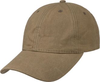 LIPODO Waxed Cotton Cap Unisex Basecap Wasserabweisend f&uuml;r alle Jahreszeiten Hellbraun One Size