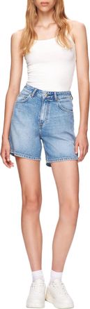 LTB Jeans Jeans Damen Belinda X Jeans-Shorts, Blau, L EU