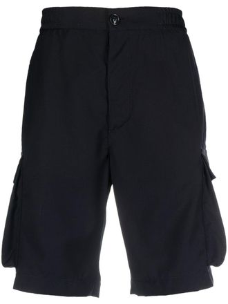 Woolrich short ample &agrave; poches cargo - Bleu