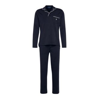Polo Ralph Lauren Homme, V&ecirc;tements de nuit et de d&eacute;tente, Bleu, Taille: 2XL Pigiama L/S Lounge Set