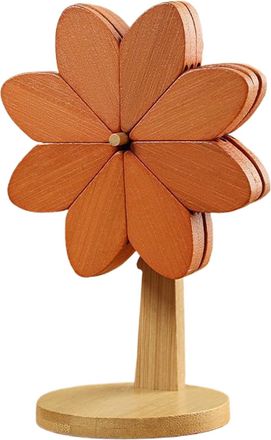 Generic Untersetzer Set - Hitzebest&auml;ndige Anti-Slip Nat&uuml;rliche Set | Holzplatten F&uuml;r Hei&szlig;e Gerichte | F&uuml;r K&uuml;che Wohnkultur Tisch Schreibtisch Theke Bar Bauern