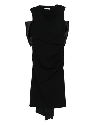 Dorothee Schumacher robe longue à taille nouée - Noir