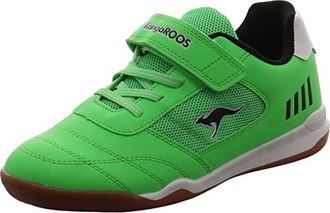 Kangaroos K-bilyard Ev Chaussures de Sport, Vert Fluo Jet Black, 28 EU