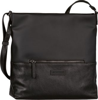 Tom Tailor Gia Damen Hobo Bag Schultertasche Mittelgroß Schwarz