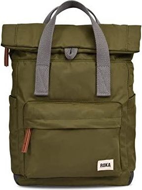 Roka London ROKA London Canfield B Sac à dos en nylon durable Taille M, Militaire, M