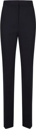 Max Mara Femme, Pantalons, Bleu, Taille: 42 FR Formo Pantalone Largo