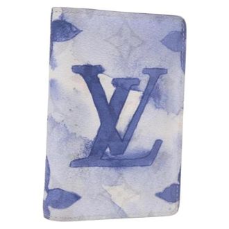 Louis Vuitton Pre-owned Card Case - - Pre-owned - Damen - Blau - ONE SIZE