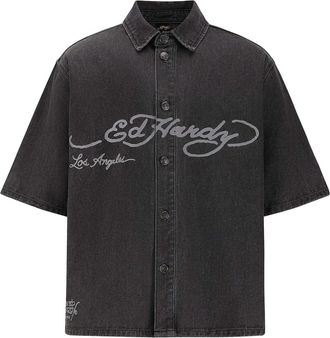 Ed Hardy Shirt Adler und Sterne