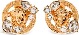 Versace Verzierte Ohrringe mit Medusa-Kopf - Gold