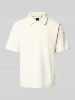 Jack & Jones Poloshirt mit kurzer Knopfleiste