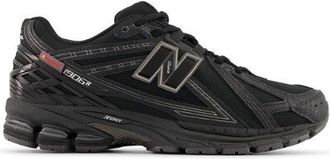 New Balance Unisex 1906R in Schwarz/Grau, Wildleder/Mesh, Größe 40.5