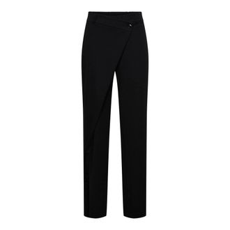 &Co Woman Gabriella Gerade Hose - - Trousers - Damen - Schwarzk - 2XL