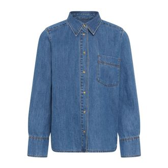 Inwear Damen, Blusen & Hemden, Blau, LGr&ouml;&szlig;e