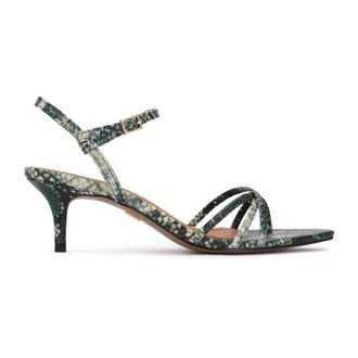 Kazar Femme, Chaussures, Vert, Taille: 36 EU Sandales &agrave; motif peau de serpent multicolore