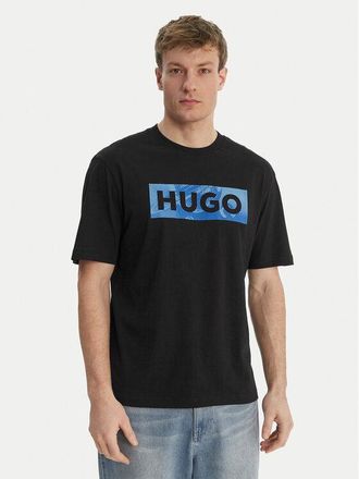 HUGO BOSS T-Shirt Nalien 50560060 Schwarz Regular Fit