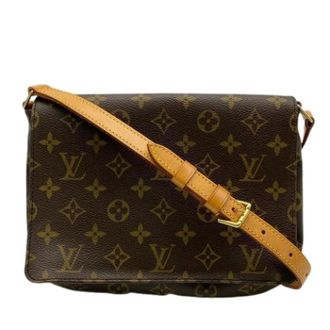 Louis Vuitton Sac bandouli&egrave;re vintage Louis Vuitton Monogram Pre-owned - Femme - Pre-owned - Brun - Taille: ONE Size