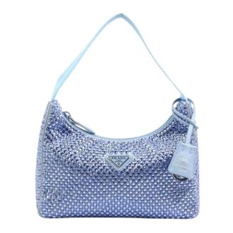 Prada Sac bandouli&egrave;re vintage Pre-owned - Femme - Pre-owned - Bleu - Taille: ONE Size