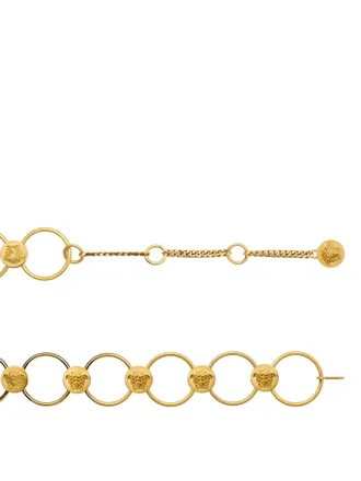 Versace La Medusa Belt - Gold