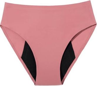 Generic Sous-vêtements menstruels filles saignement fort taille basse menstruation coton respirant sous-vêtements menstruels pour femmes culotte menstruelle c