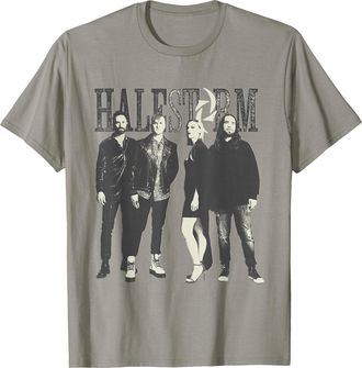 Halestorm Bandfoto im Distressed-Look T-Shirt
