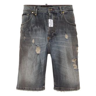 Philipp Plein Formentera Fit Shorts - - Shorts - Herren - Blau - W30
