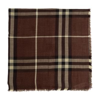 Burberry unisex, Accessoires, Brun, Taille: ONE Size &Eacute;charpe en laine