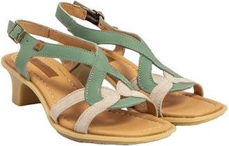 El Naturalista Femme N5992 Igusa Sandale, Vert Jade, 41 EU
