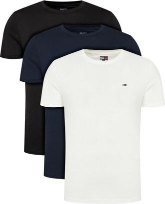 Tommy Jeans T-Shirt-Set DM0DM21579 Bunt Slim Fit