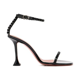 Amina Muaddi Gigi Sandal 95 - - Shoes - Damen - Schwarzk - 38 EU