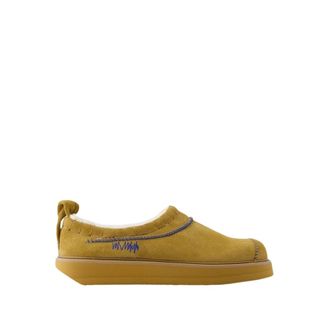 Ader Error Leder Slip-On Slides - Kamel - - Shoes - Herren - Braun - 42 EU