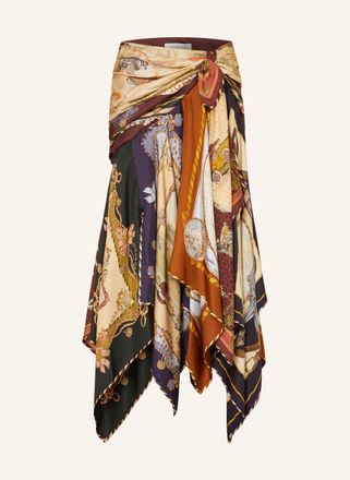 Zimmermann Rock Valiant Mit Seide Und Leinen beige