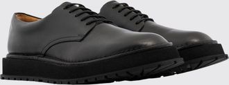 Buttero Derbies en cuir lisse avec semelle crant&eacute;e en caoutchouc