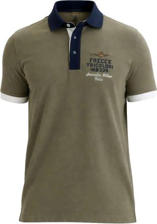 Aeronautica Homme, Tops, Vert, Taille: 2XL Po1908Up00191 Polo